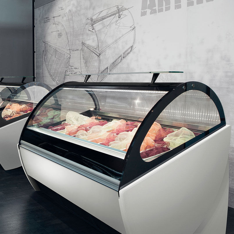 Counter refrigerated display case - ARTIKA - Frigomeccanica - for shop ...