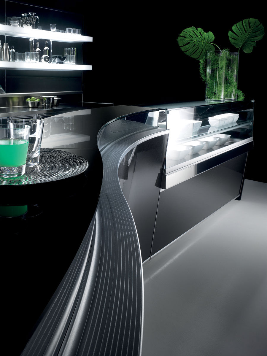 Bar counter - ZERONOVE - frigomeccanica - stainless steel ...