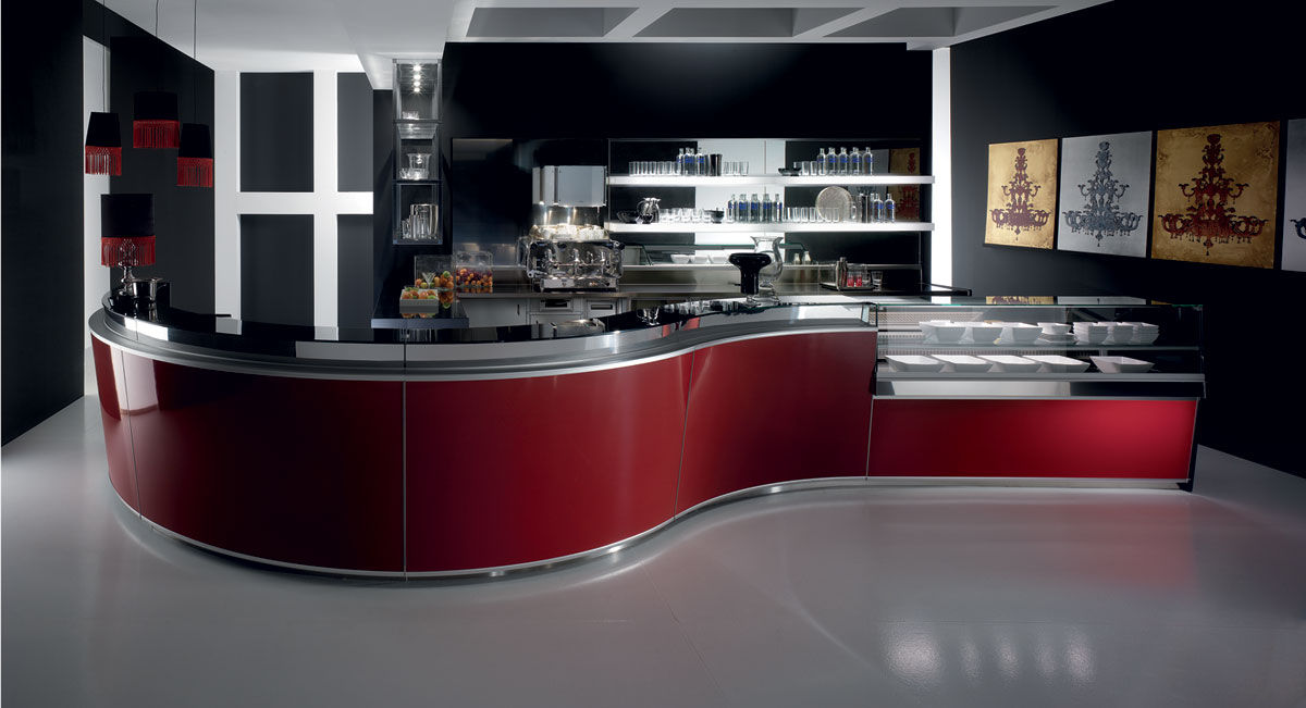Bar counter - ZERONOVE - frigomeccanica - stainless steel ...