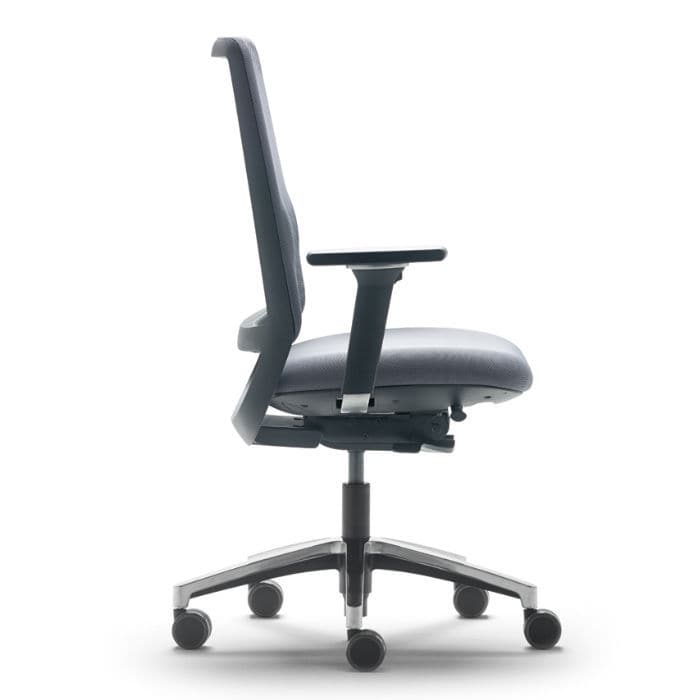 Contemporary office chair - SENSE - Forma 5 - indoor / mesh / metal base