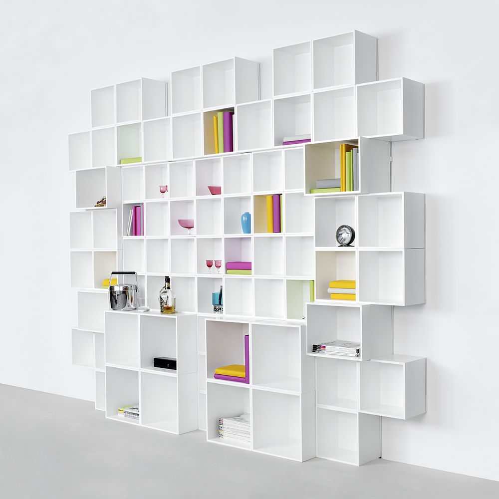 Contemporary living room wall unit - Cubit