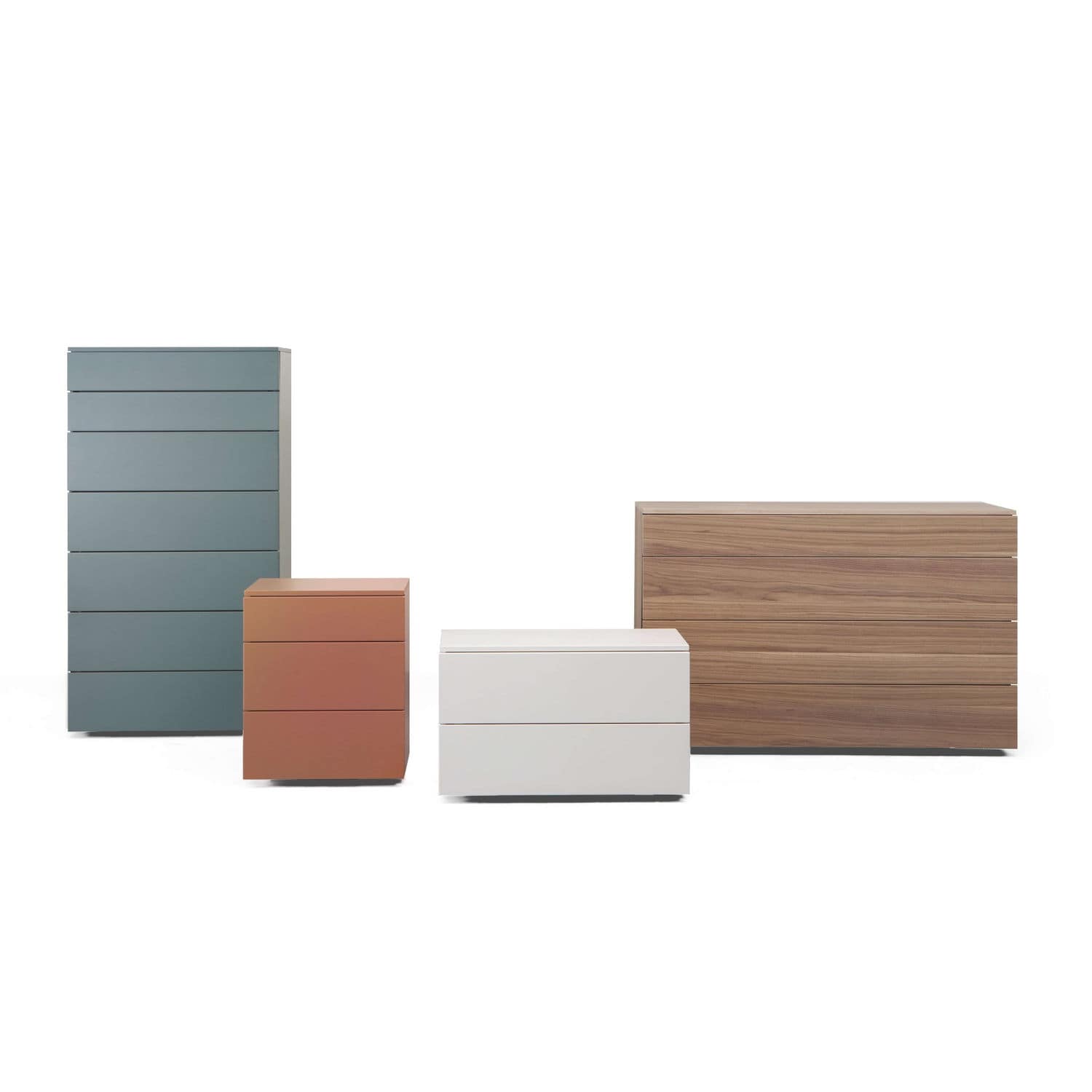 Contemporary bedside table - FLORENS - LEMA Home - wooden / wooden base ...