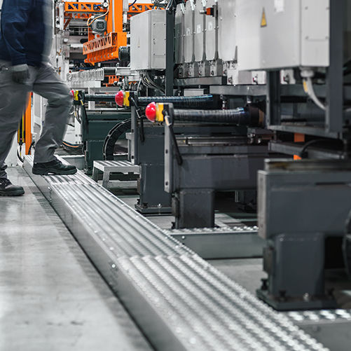 Aluminum cable tray - BKRS - OBO Bettermann