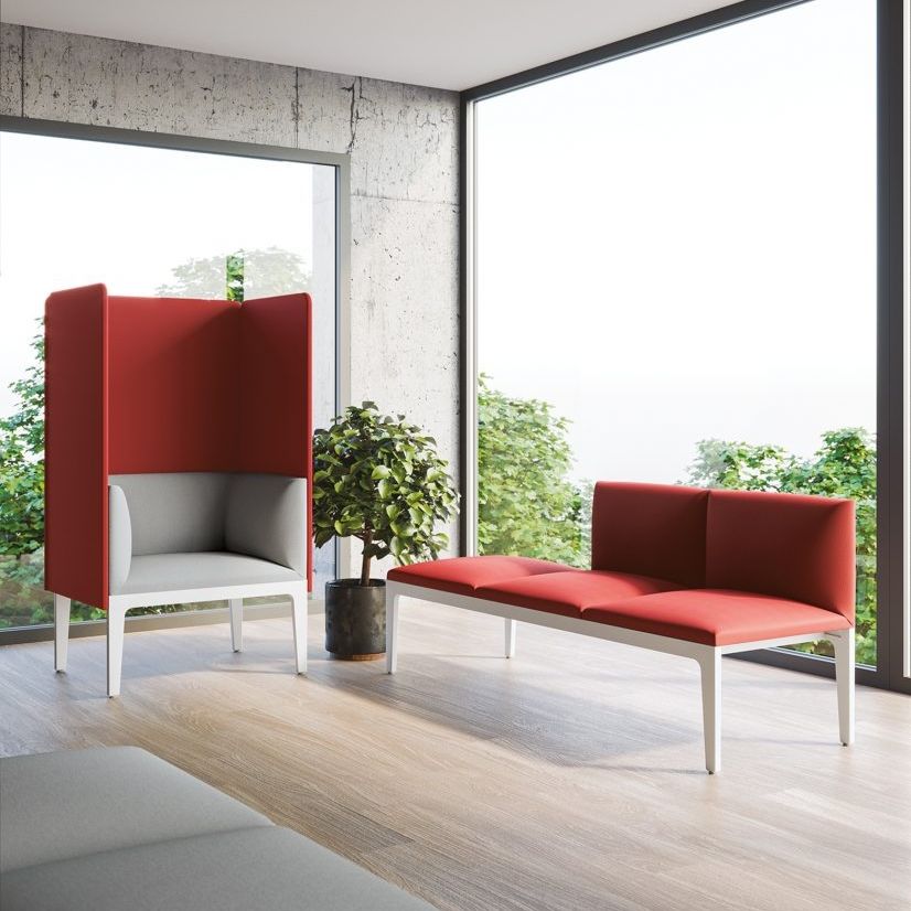 High upholstered bench - ALPLUS - Frezza - traditional / fabric ...