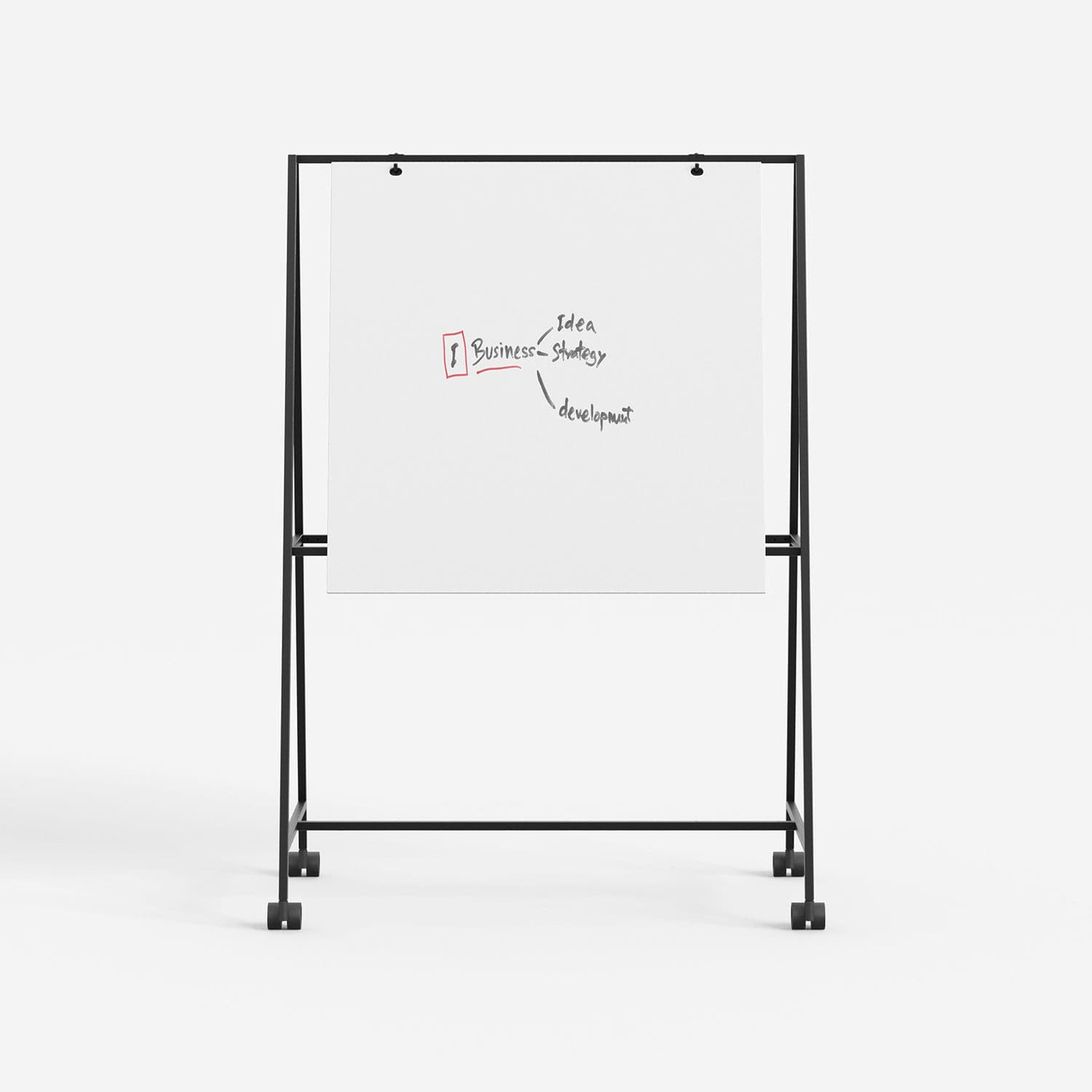 Blackboard - AGILE - Frezza - white / free-standing / metal