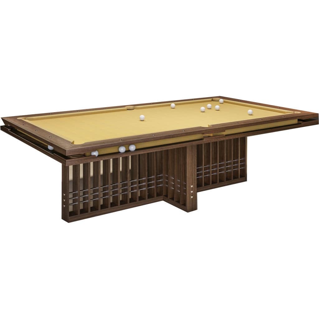 Contemporary pool table - KYOTO - MBM Biliardi - home / wooden / leather
