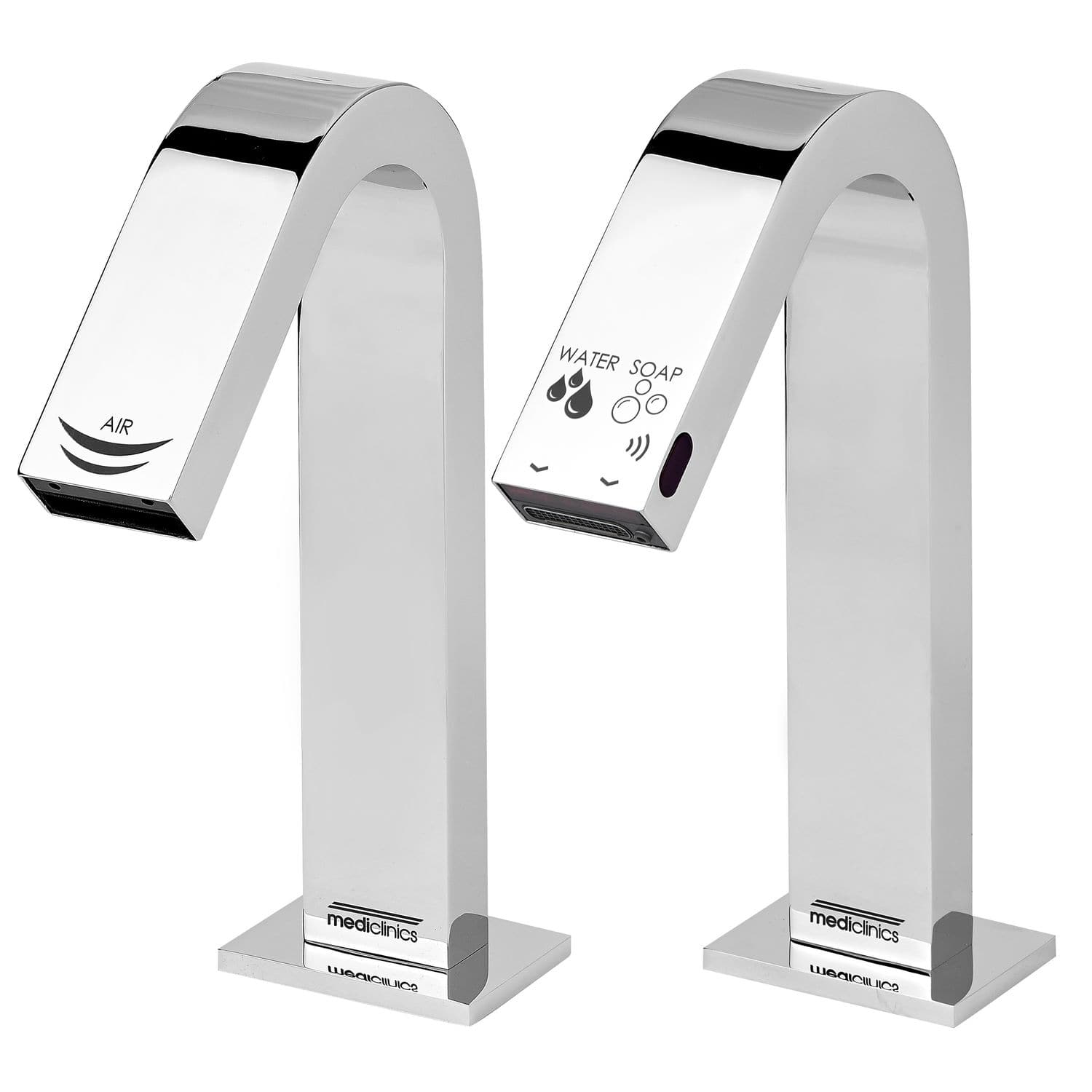 Washbasin hand dryer tap - UCM092A - Mediclinics, s.a. - countertop ...
