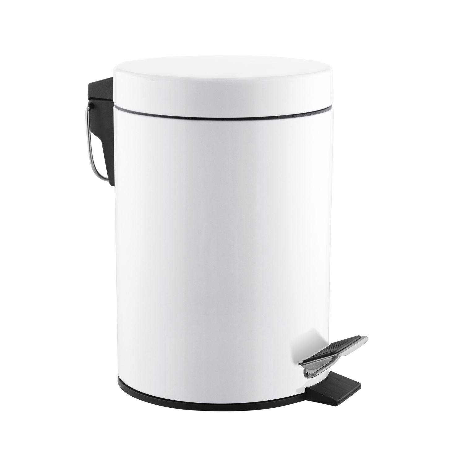 Hygienic trash can - PP1312 - Mediclinics, s.a. - steel / with lid ...