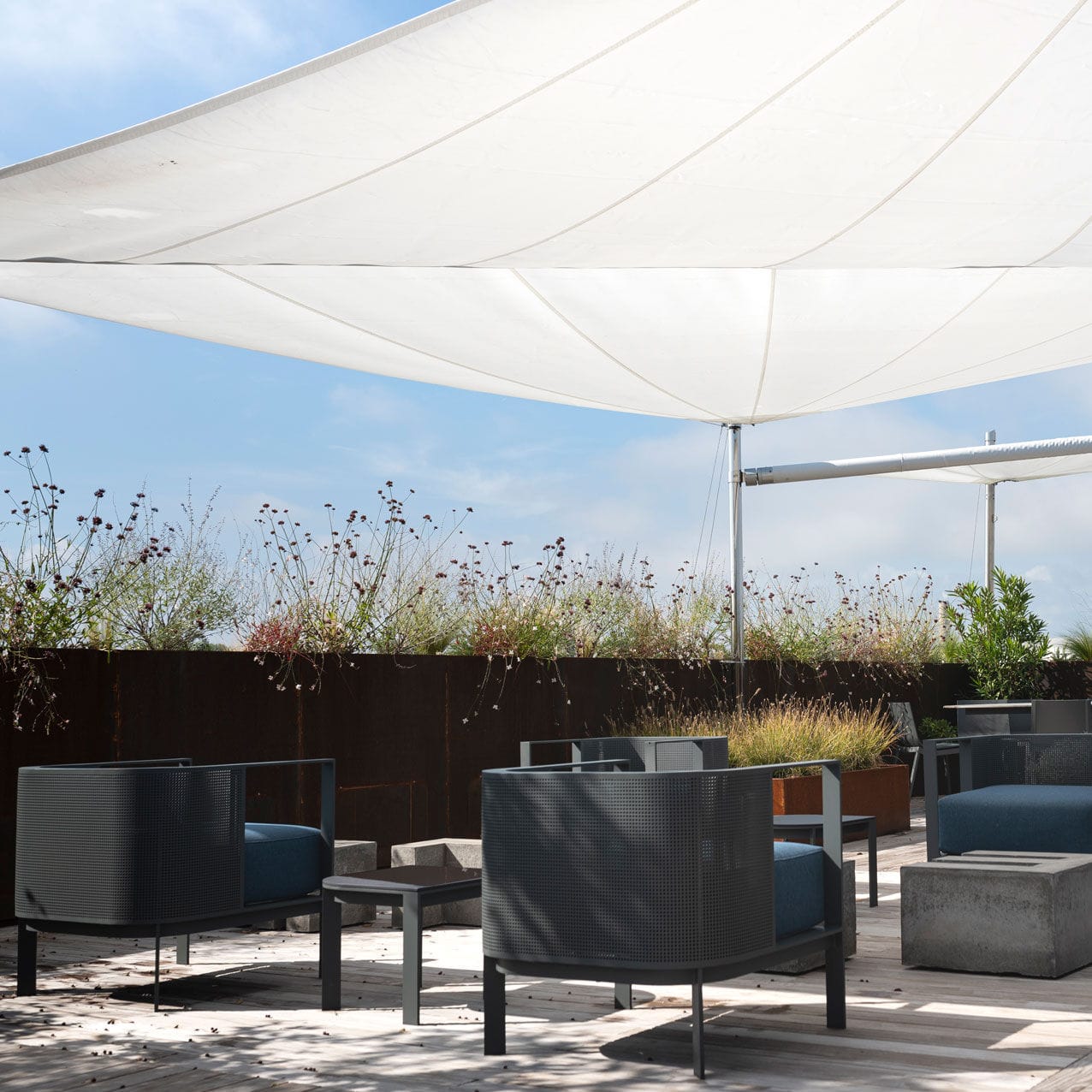 Wind-resistant shade sail - KHEOPE K13 - KE Outdoor Design - outdoor ...