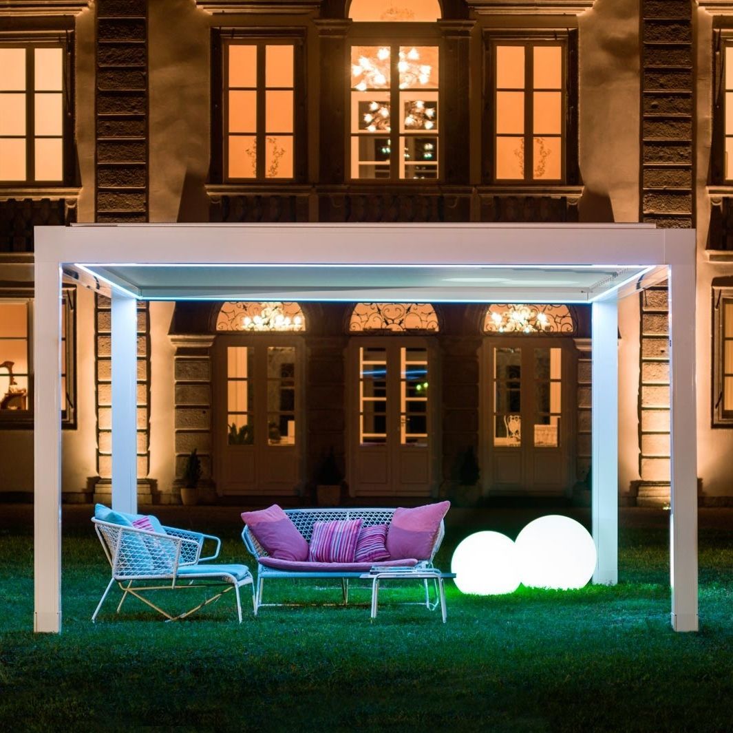 Self-supporting pergola - Opera - Pratic S.p.A - wall-mounted ...