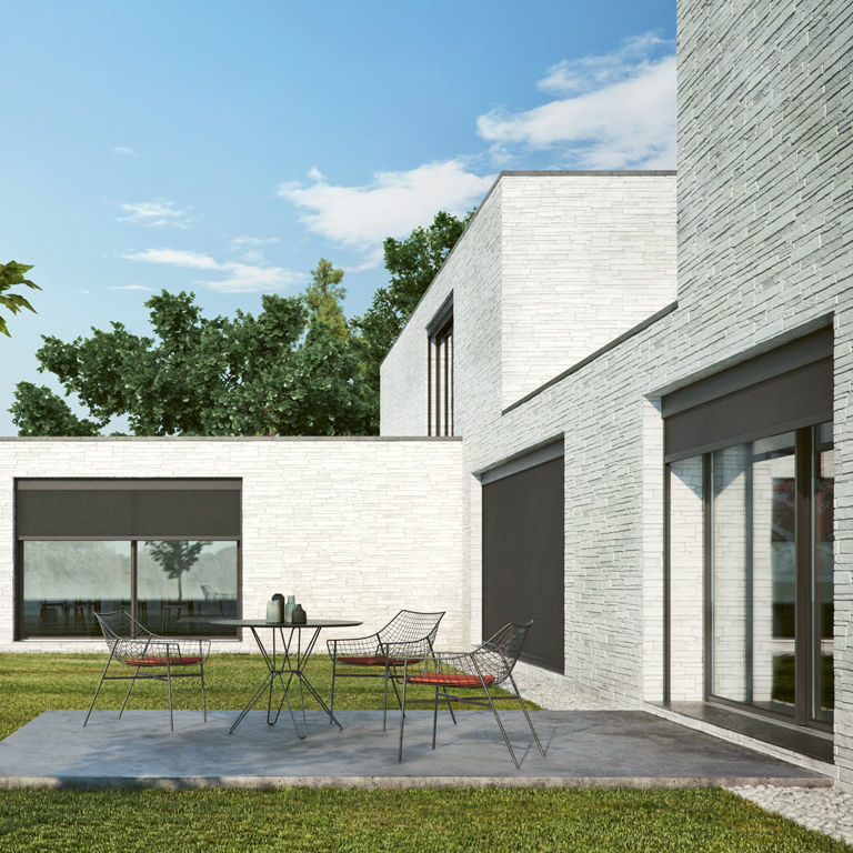 Roller blinds - T-Box - Pratic S.p.A - for window / fabric / aluminum