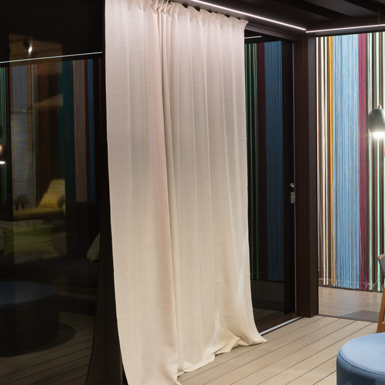 Plain curtain - Drapes - Pratic S.p.A - fabric