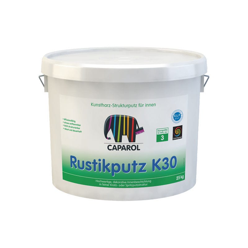 Decorative coating - CAPAROL-RUSTIKPUTZ K 30 - Caparol - interior / for ...