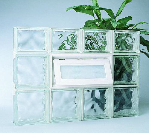 Square glass brick - GUARDWISE® - Pittsburgh Corning - structure / custom