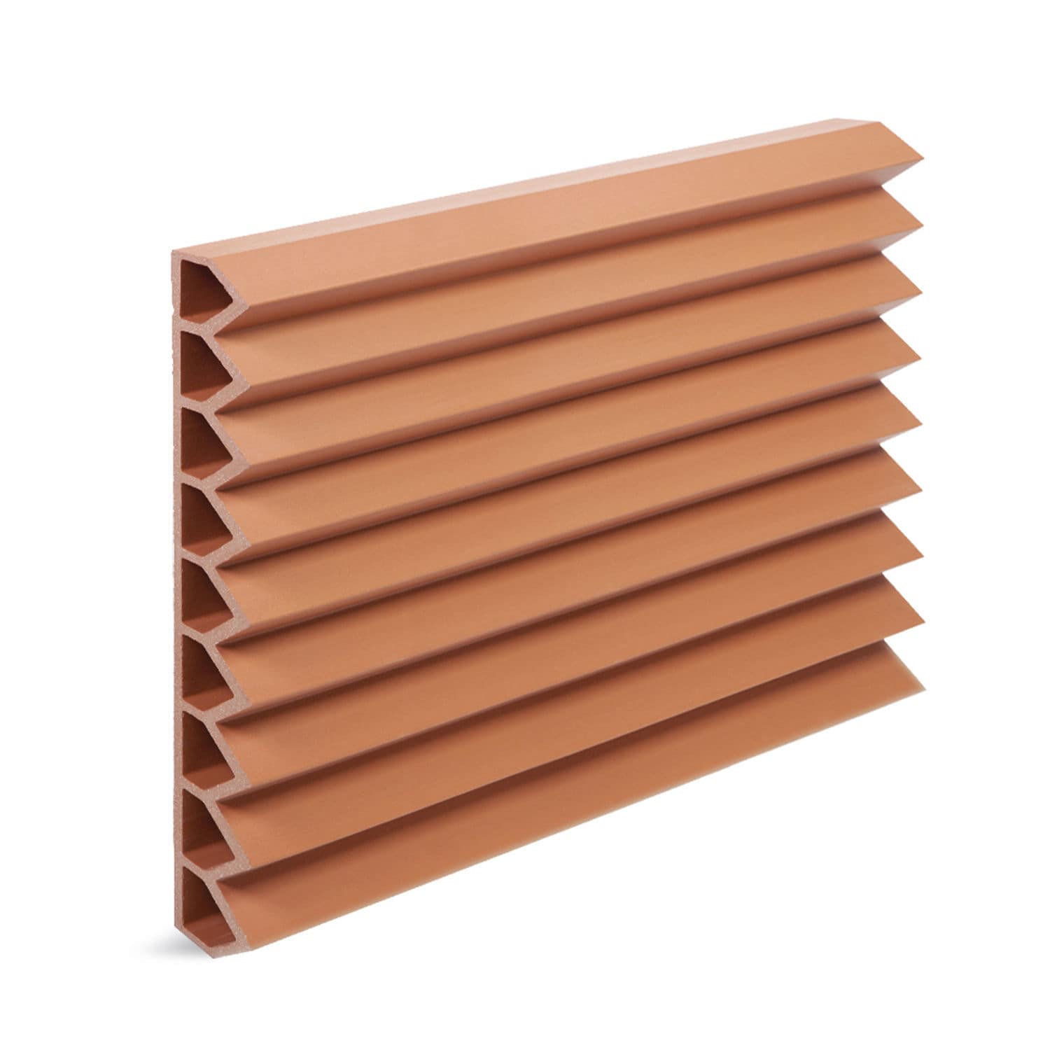 Ventilated facade cladding - FFC 9/65 - Tempio - panel / ceramic / vertical