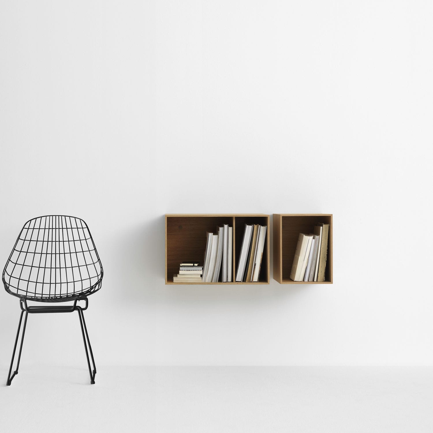 Wall-mounted shelf - BOXES - pastoe - contemporary / MDF