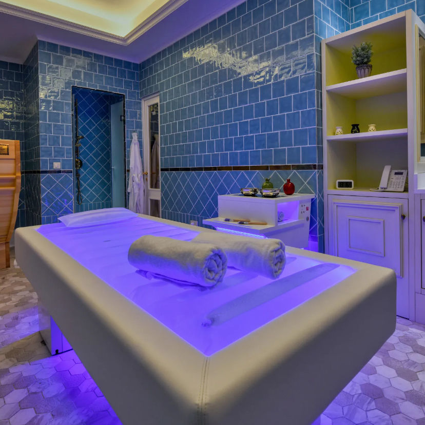 Hydraulic massage table - SALUS - Iso Benessere® - electric / Eco ...