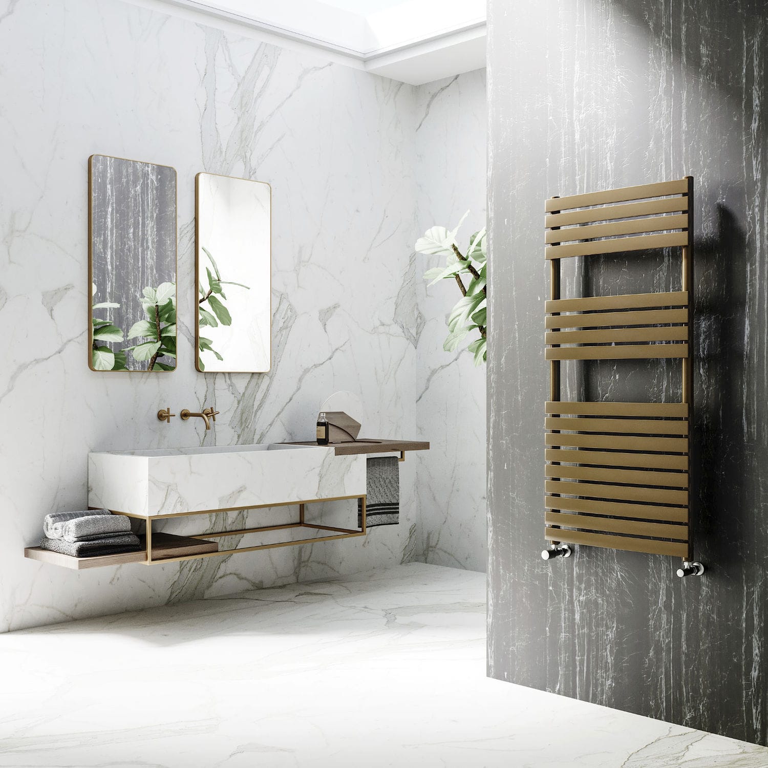 Hot water radiator - TOKYO - Xo' by Metalform - electric / 751 w...1000 ...