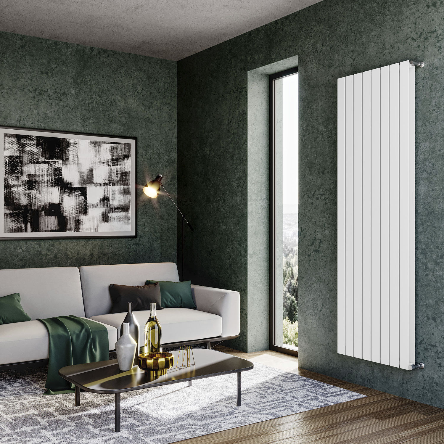 Hot water radiator - LUXOR DOPPIO - Xo' by Metalform - electric / 751 w ...