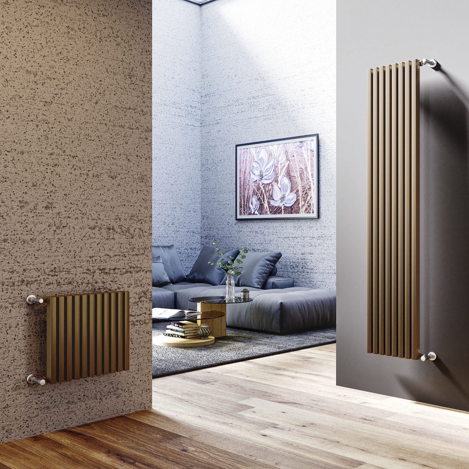Hot water radiator - ROXY - Xo' by Metalform - electric / 751 w...1000 ...