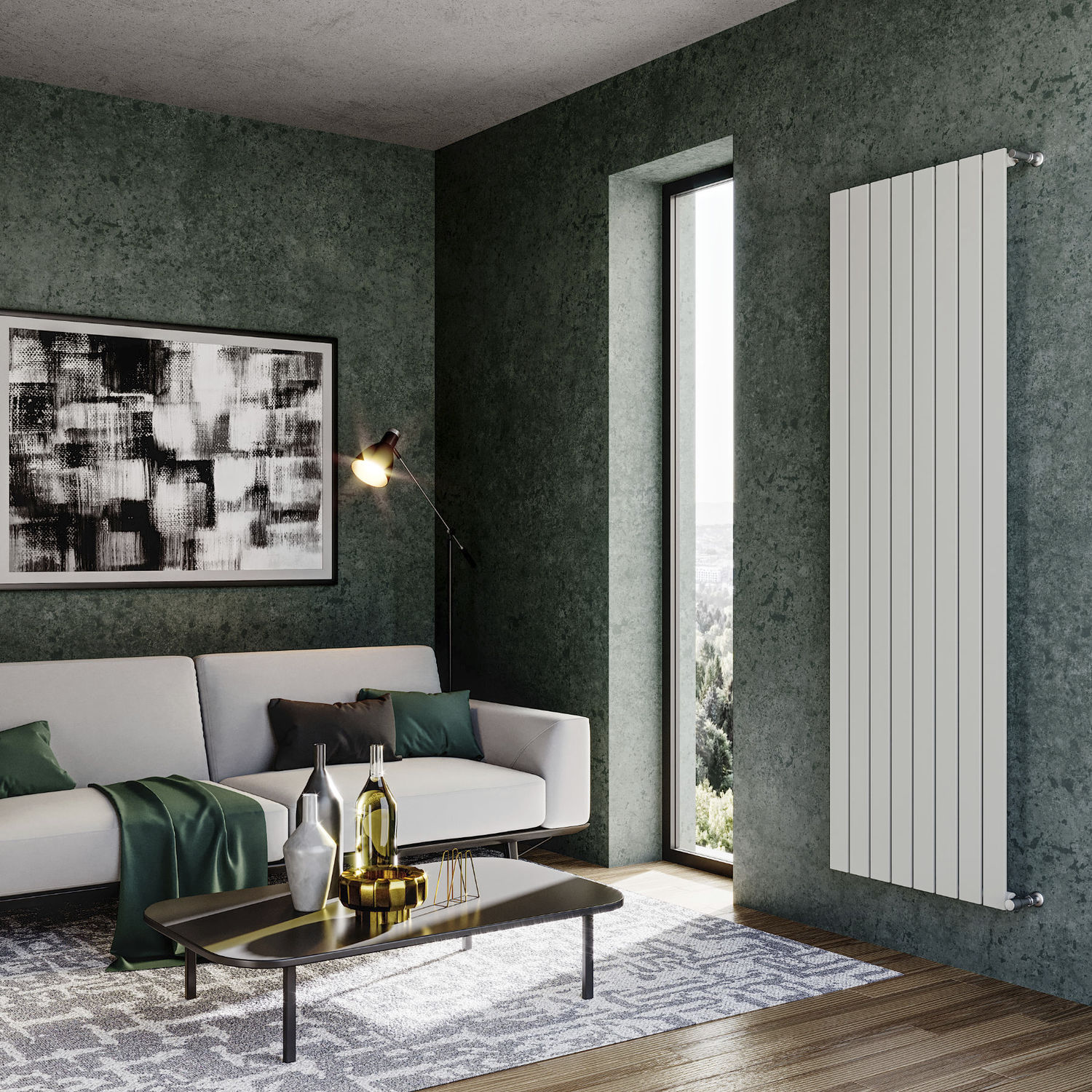 Hot water radiator - LUXOR SINGOLO - Xo' by Metalform - electric / 751 ...