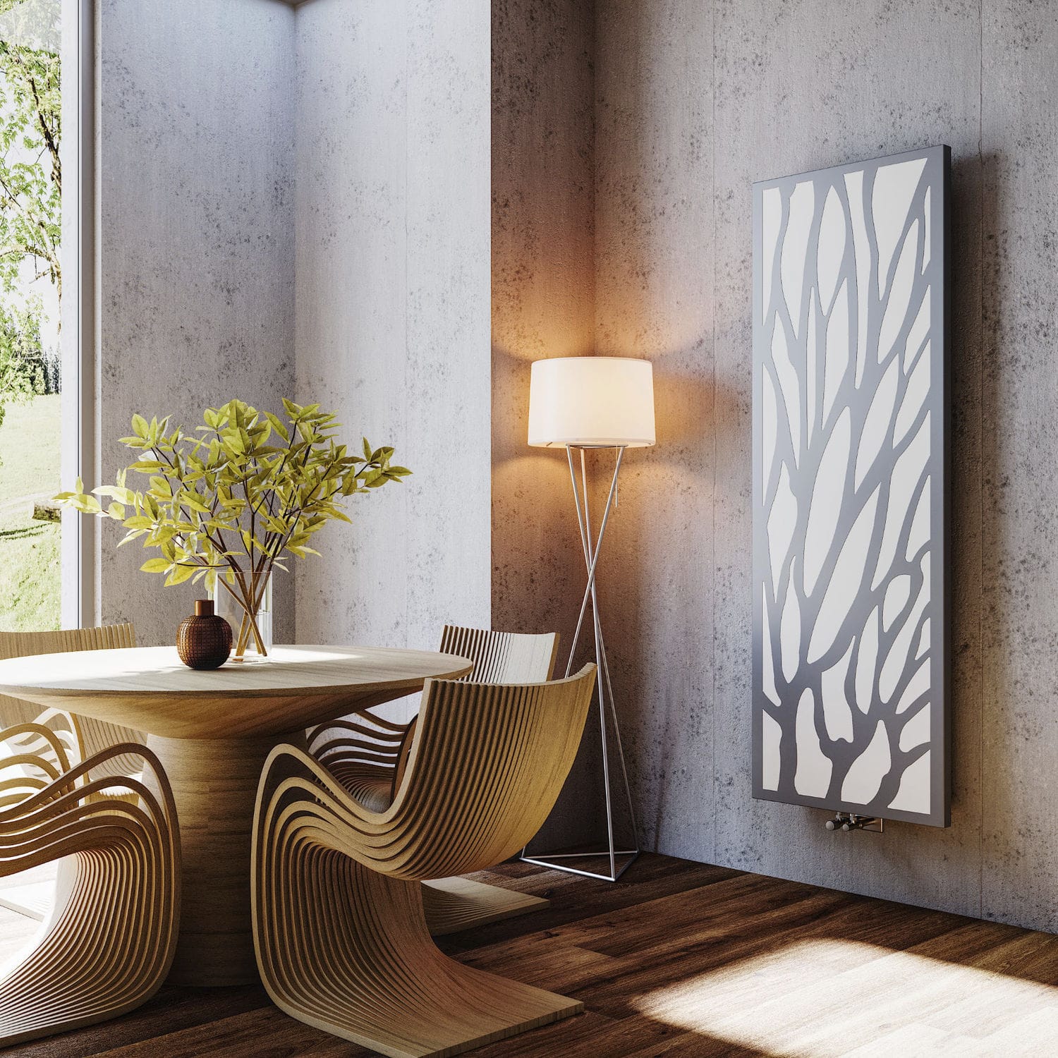 Hot water radiator - TERMO OAK - Xo' by Metalform - electric / 751 w ...