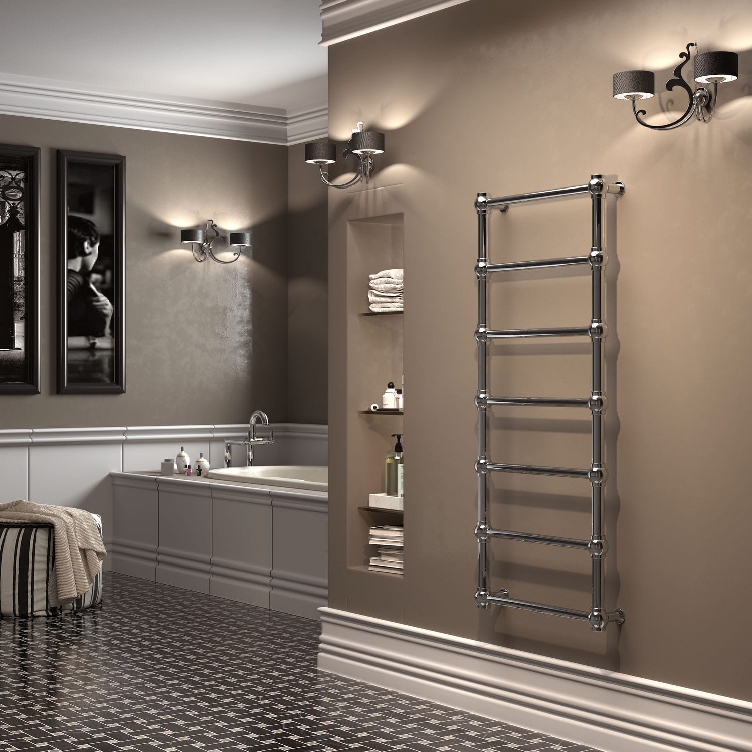 Hot water radiator - OLD FASHION - Xo' by Metalform - electric / 0 ...