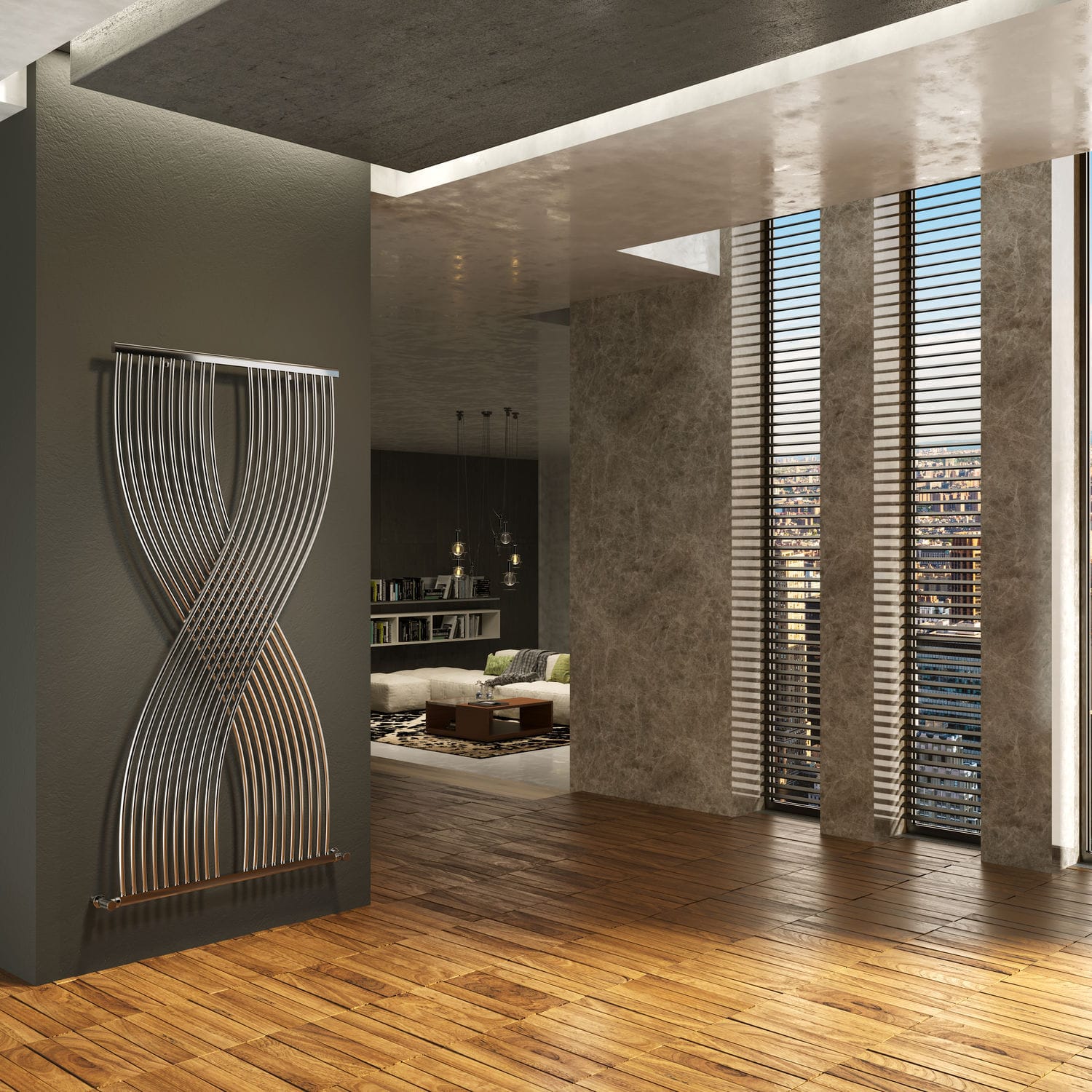 Hot water radiator - XO - Xo' by Metalform - electric / 751 w...1000 w ...