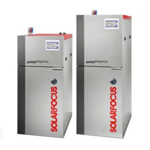 Wood gasification boiler - PELLETELEGANCE - SOLARFOCUS - biomass ...