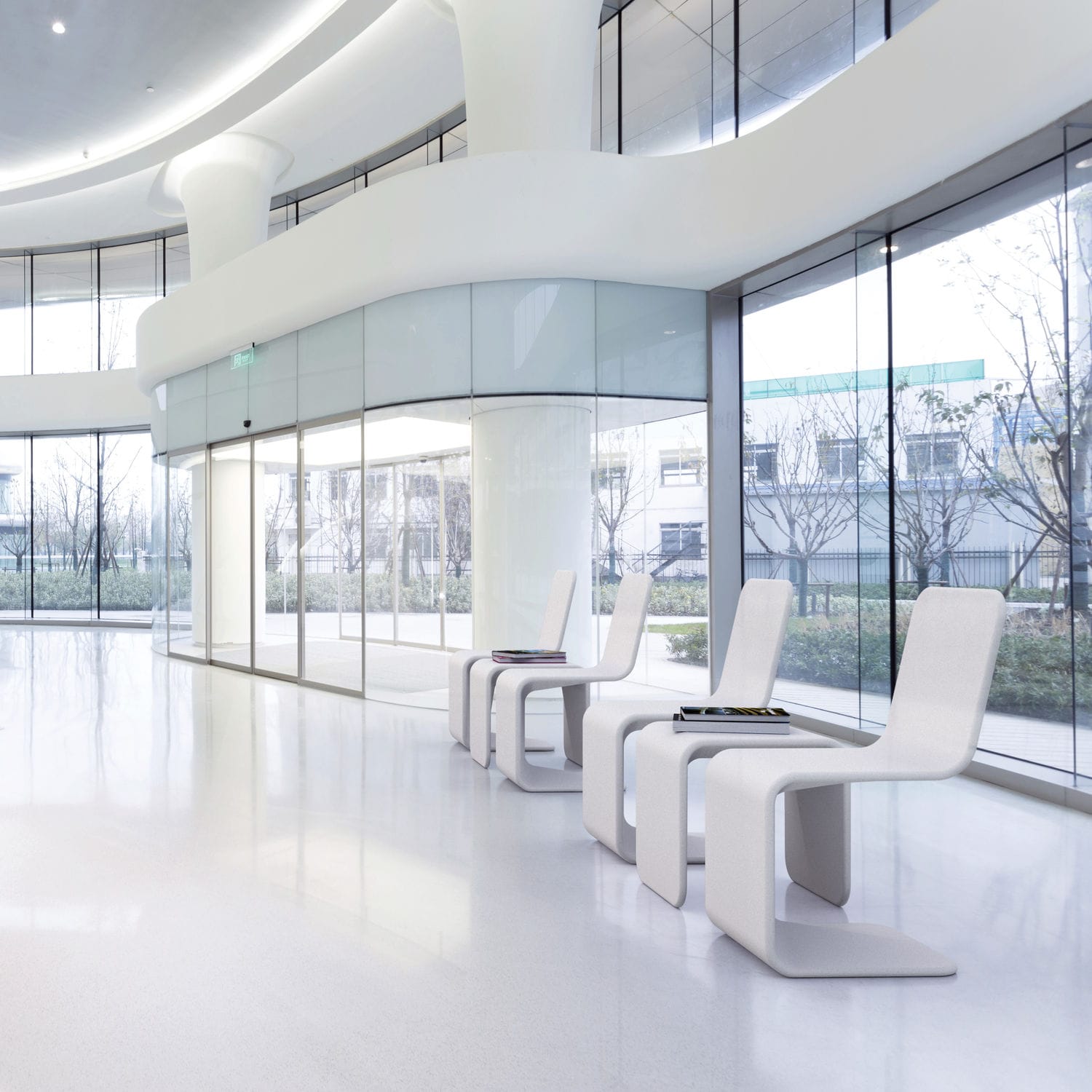 Contemporary visitor chair - ROGER - BELLITALIA - indoor / outdoor ...