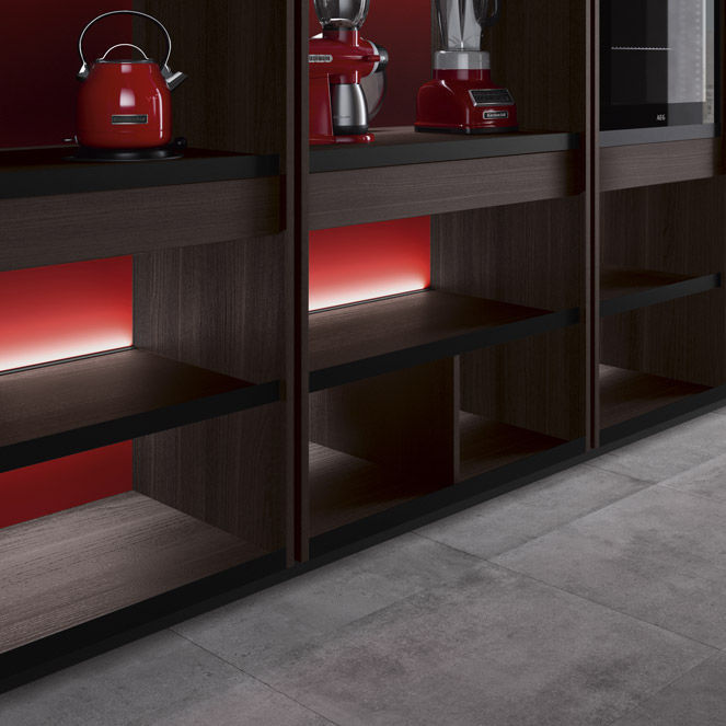 Wooden kitchen cabinet - WAIND_K - MITON - home