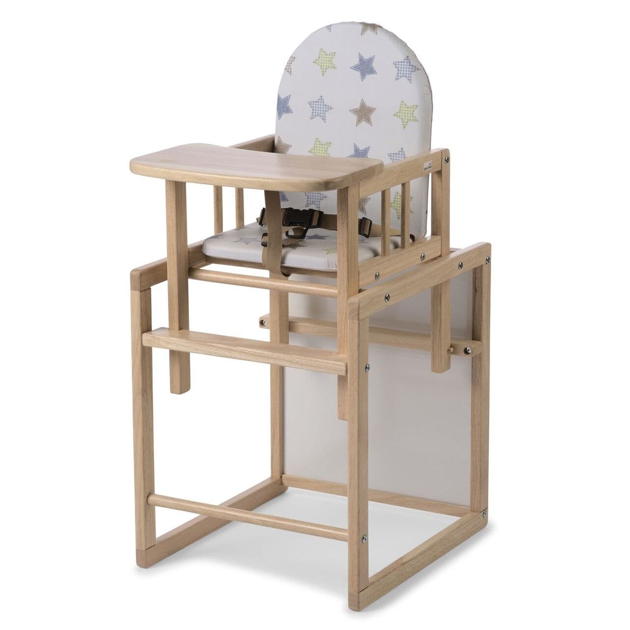Stackable highchair - NICO - Geuther - commercial / wooden