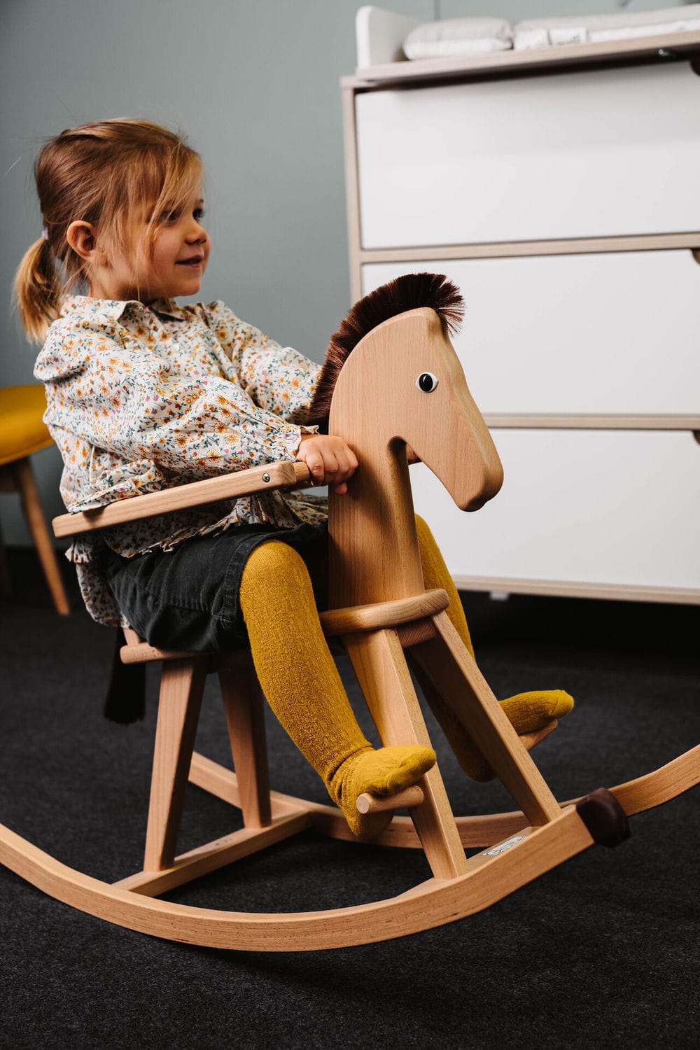 Wooden rocking horse - HALLA - Geuther