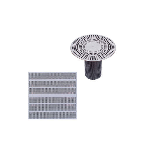 Floor displacement air diffuser - PILB - SCHAKO KG - square ...