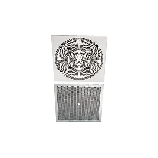 Ceiling air diffuser - PIL - SCHAKO KG - square / round / sheet steel
