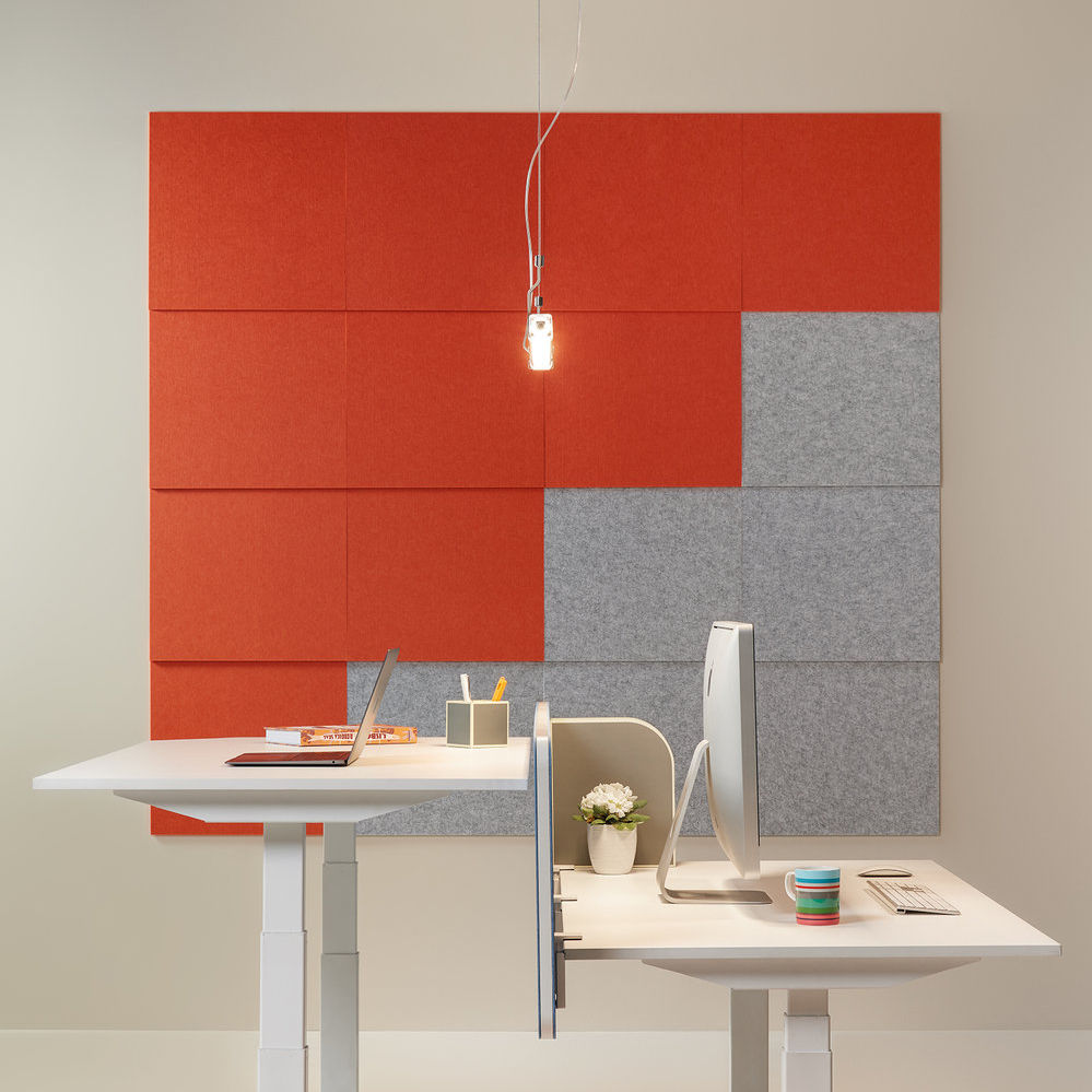 Acoustic wall panel - NOTE-IT - Made Design Barcelona - polyester fiber ...