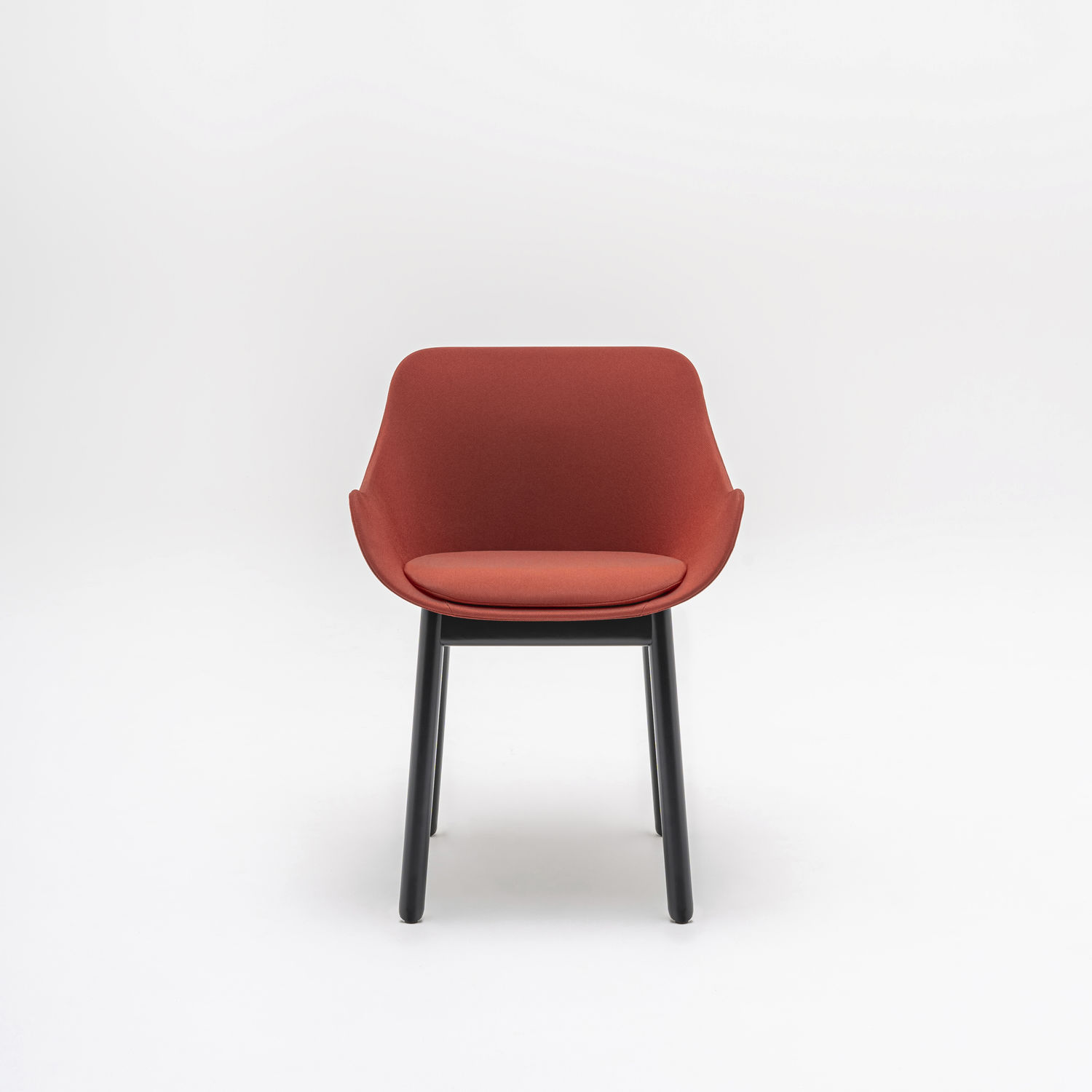 Contemporary chair - Baltic Classic - MDD - indoor / fabric / wooden base