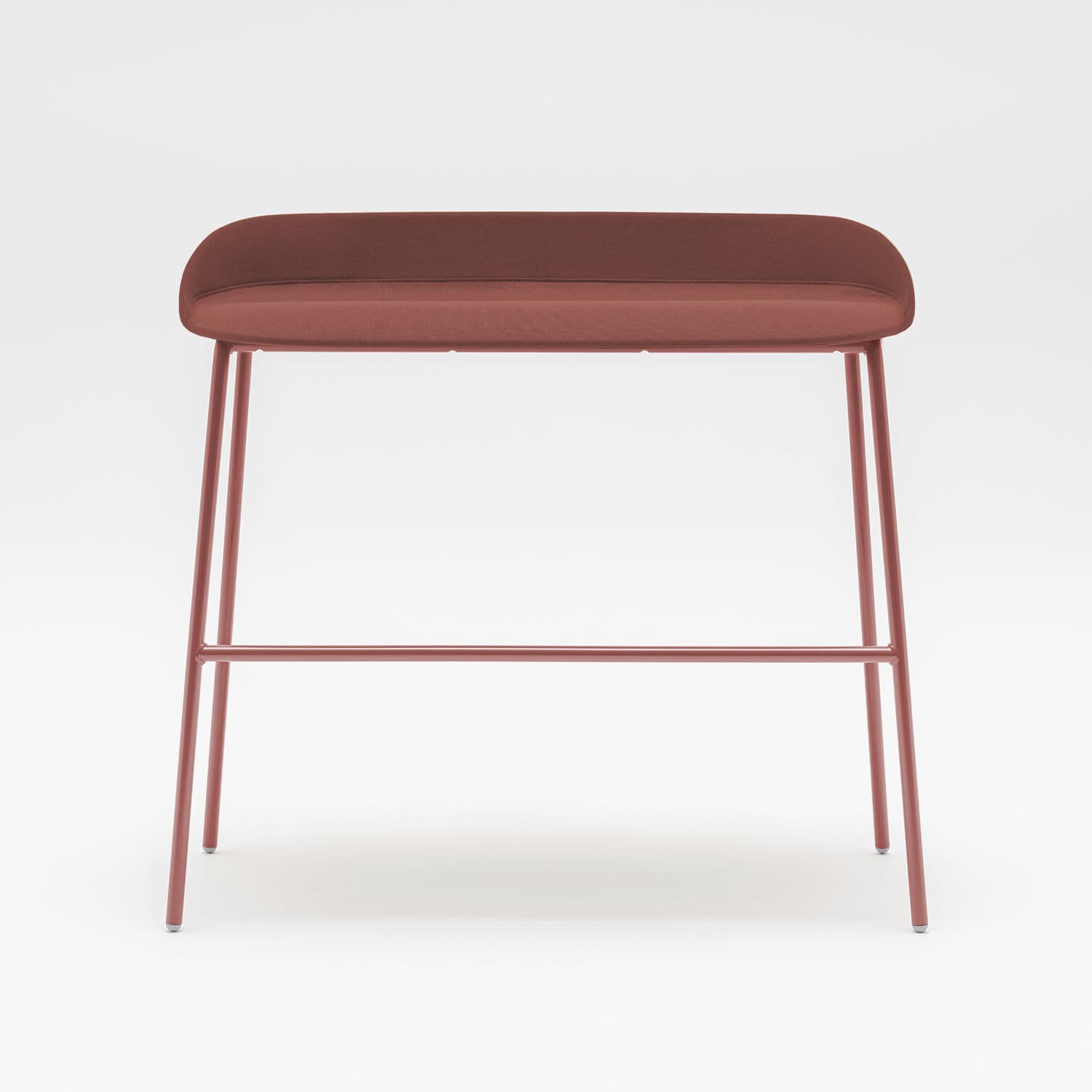 High upholstered bench - Team - MDD - contemporary / fabric / metal base