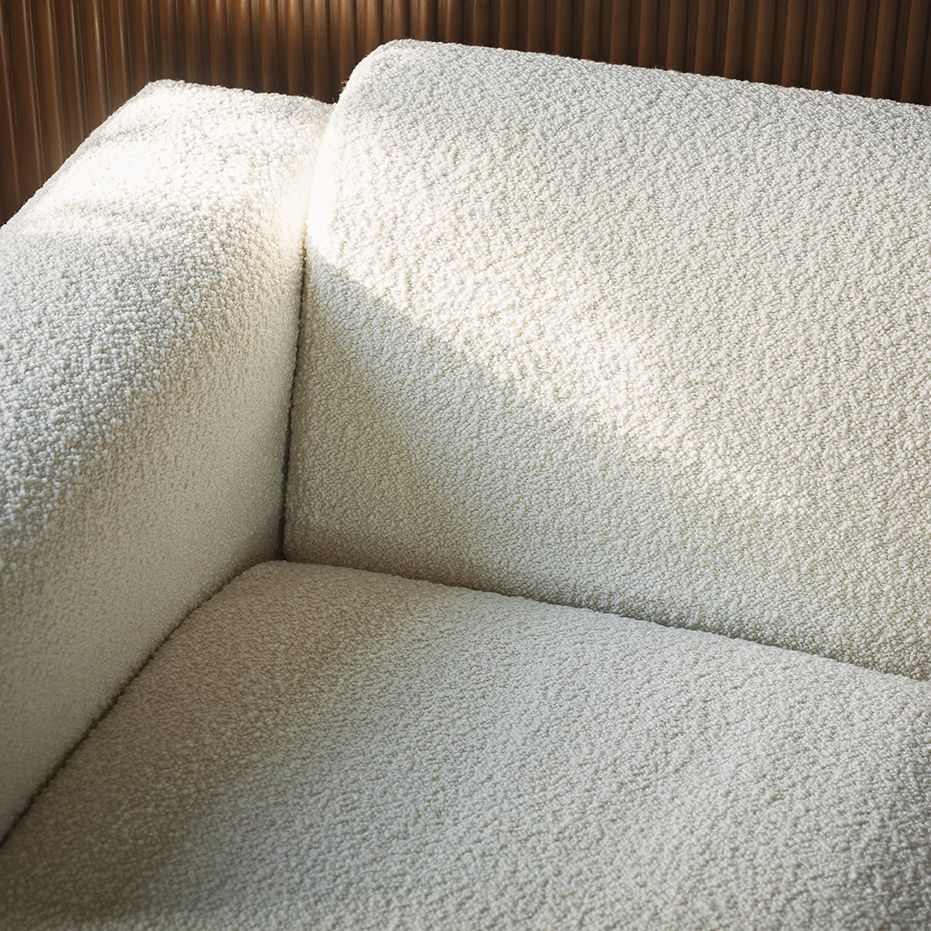 Upholstery fabric - KARAKORUM - DEDAR MILANO - plain / wool / cotton