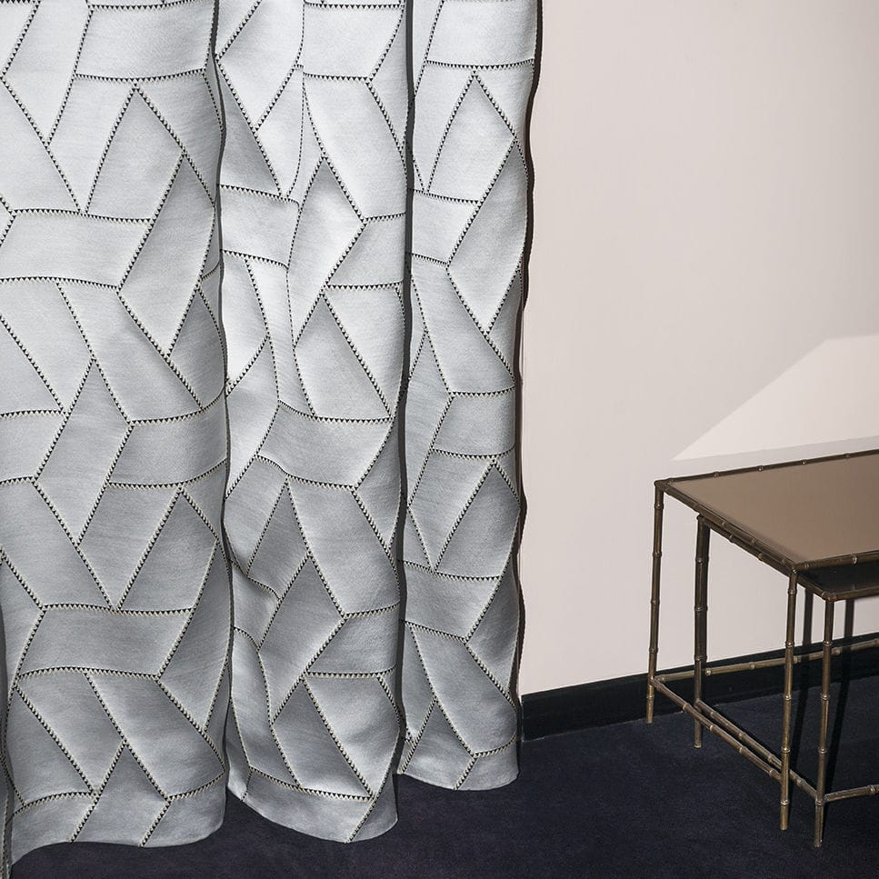 Upholstery fabric - INTARSIATO - DEDAR MILANO - for curtain / geometric ...