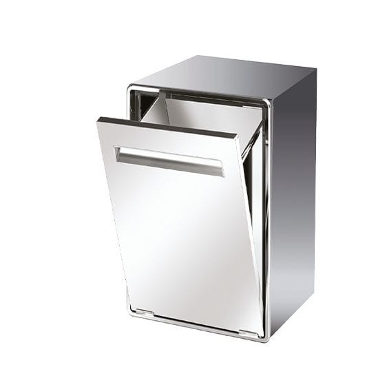Bar trash can - AU5I - ronda - built-in / stainless steel / indoor
