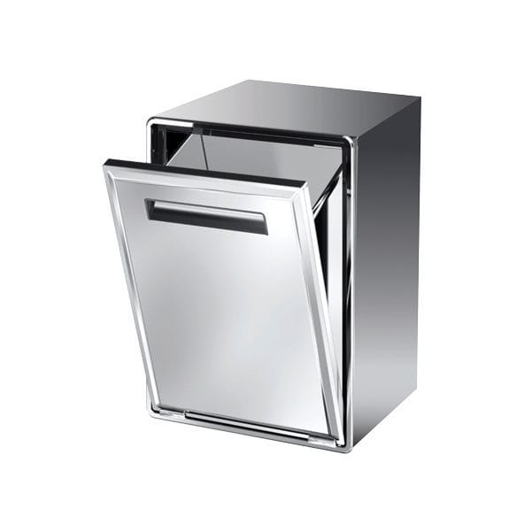 Bar trash can - AU1I - ronda - built-in / stainless steel / indoor