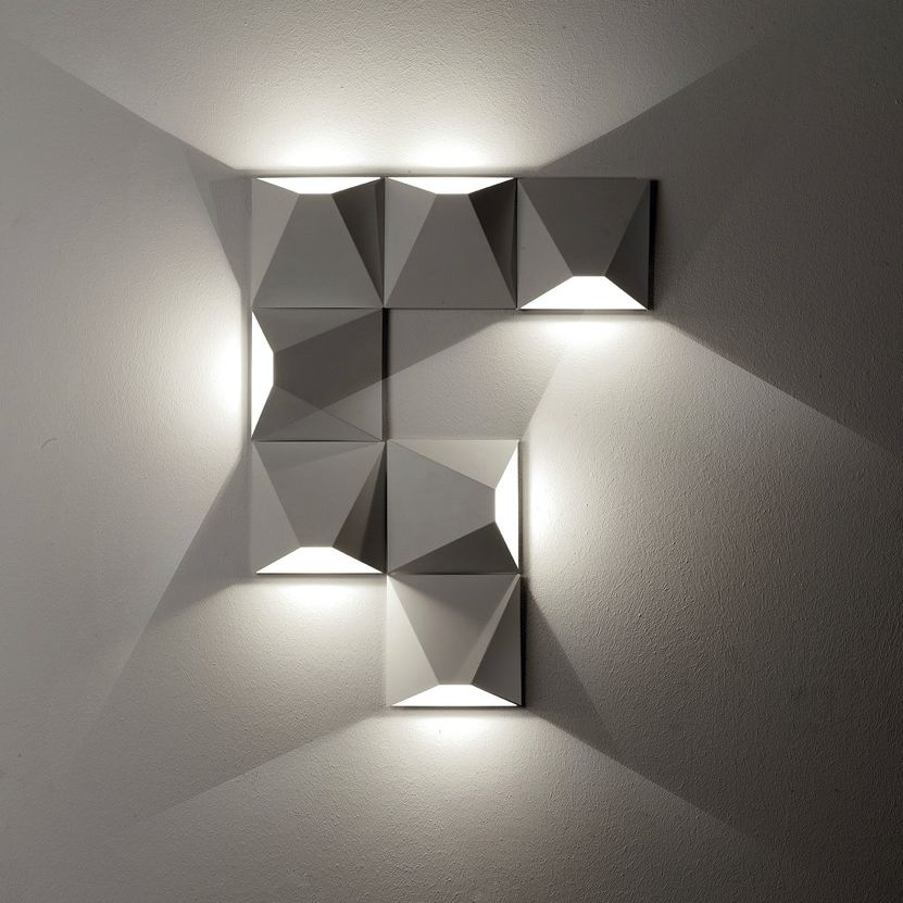 Contemporary wall light - MATS 4564 4565 - Egoluce - indoor / metal ...