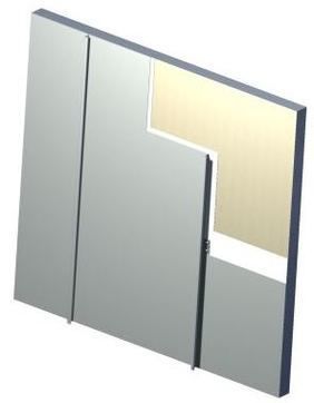 Panel cladding - MetalTech-USA - metal / smooth / standing seam