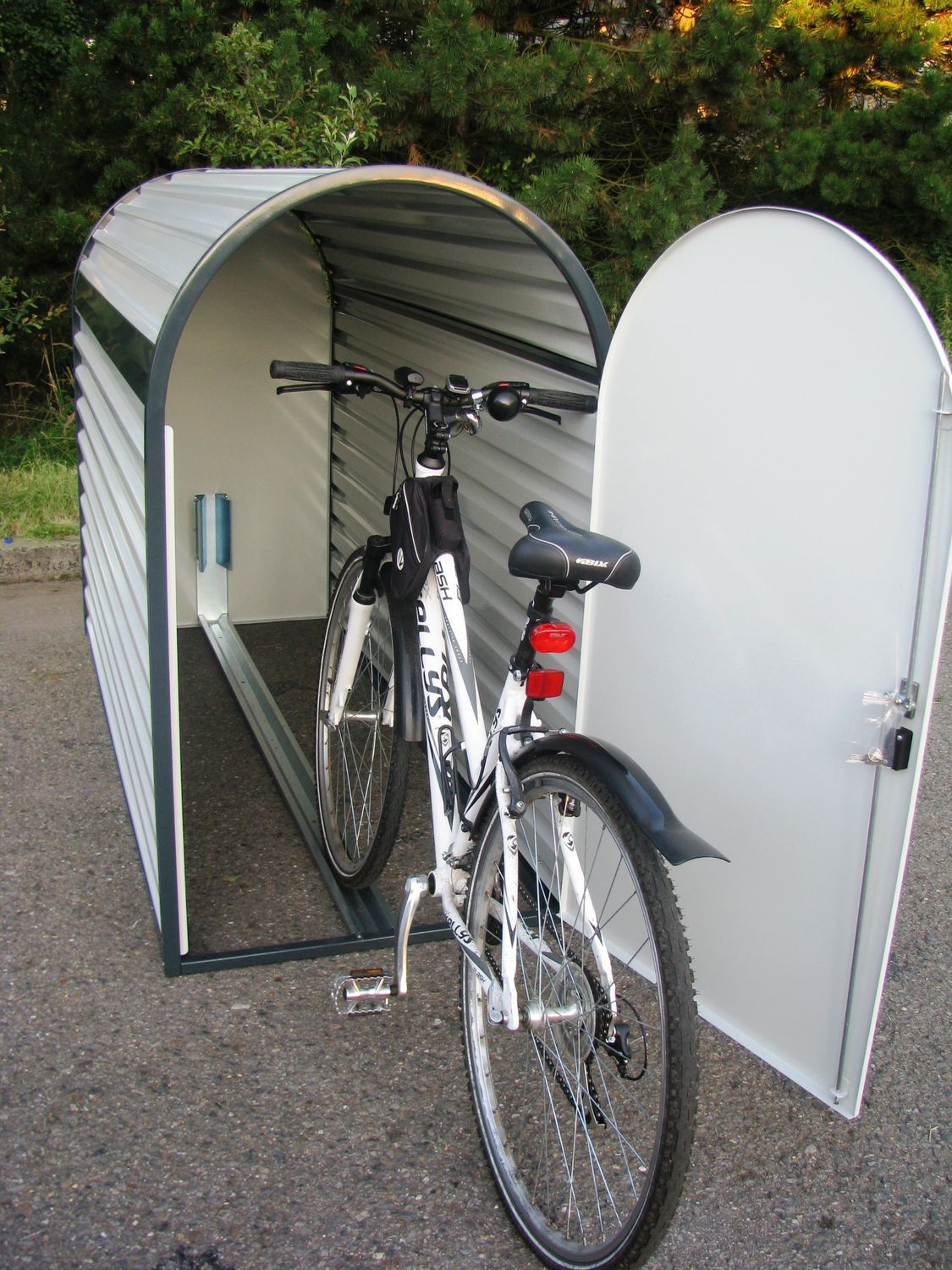 Secure cycle shelter - NORCORBOX 15 - NORCOR MOB.URBAIN - steel / for ...