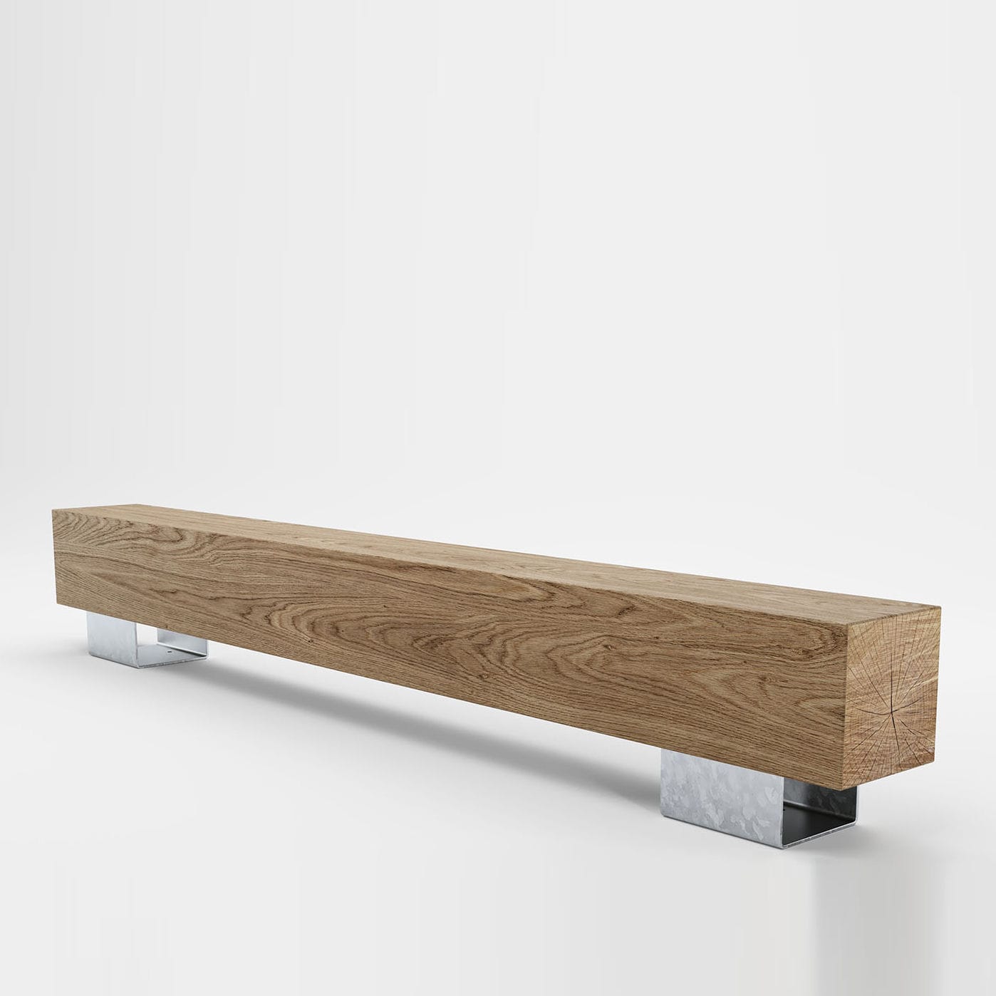 Contemporary public bench - QUERCUS - NORCOR MOB.URBAIN - galvanised ...