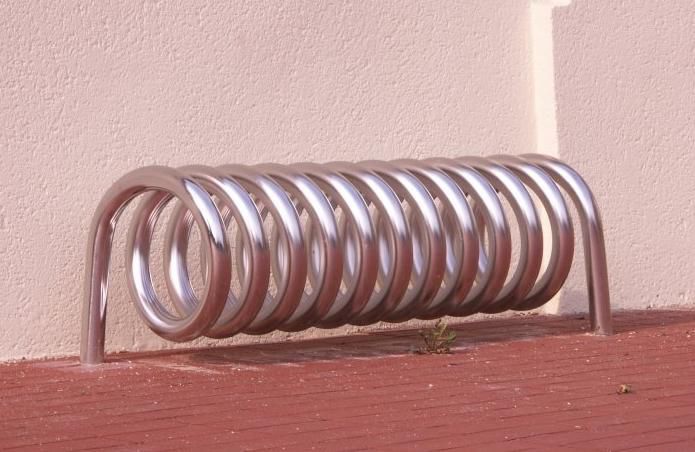 Floor-mounted bike rack - ESPIRAL - NORCOR MOB.URBAIN - for public ...