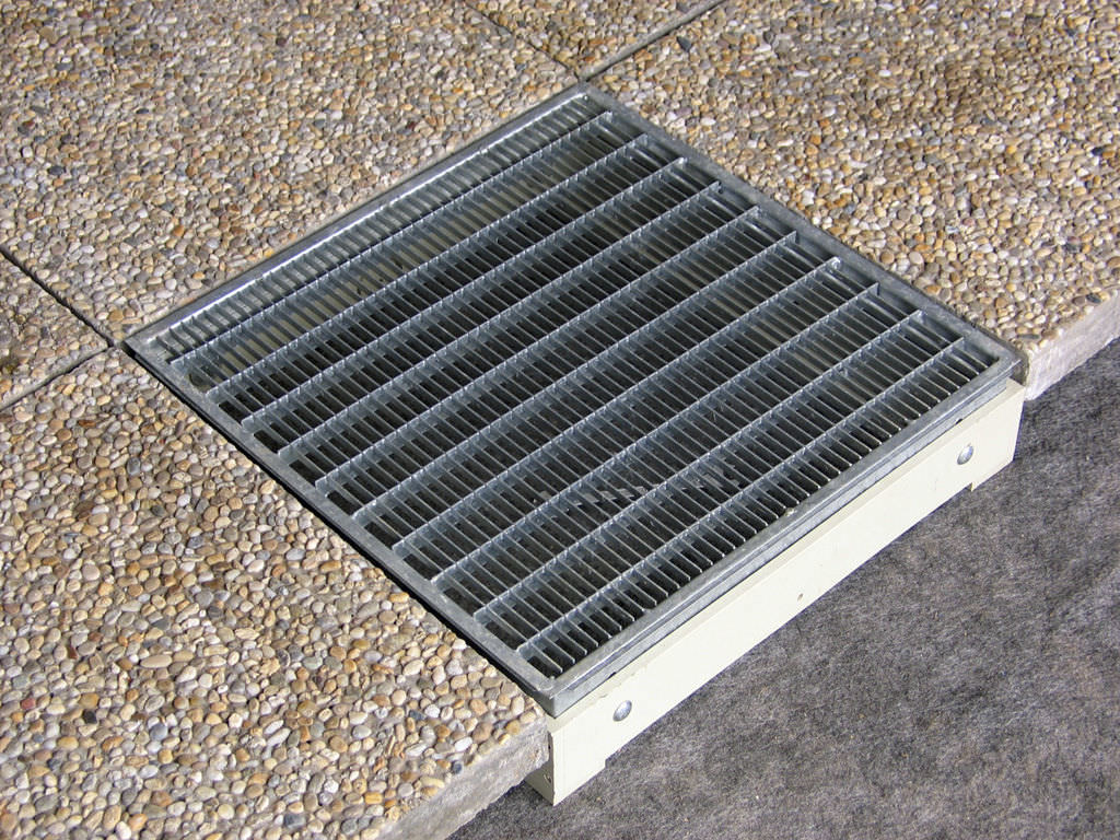 Steel grating for drain channel - TRH - DIADEM