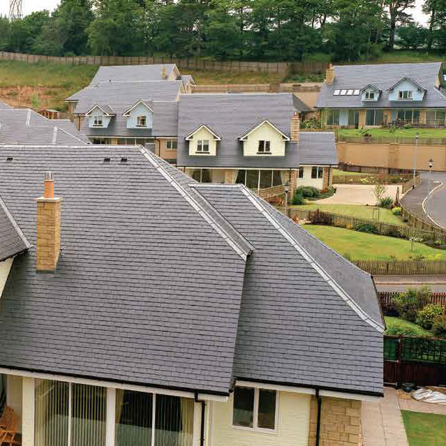 Slate flat roof tile - MATACOUTA - SSQ Group