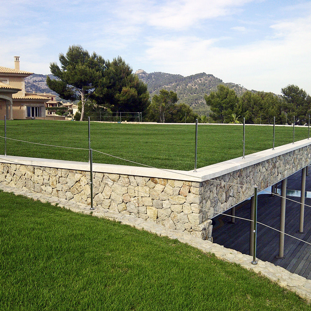 Intensive green roof system - LAWN - ZinCo GmbH - for inclined roofs / flat